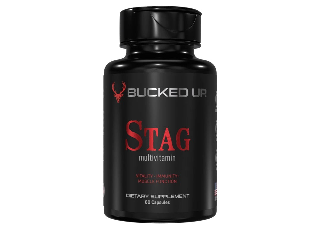 Bucked Up Stag Full Spectrum Multivitamin Formula 60 Capsules – ShopLineUSA