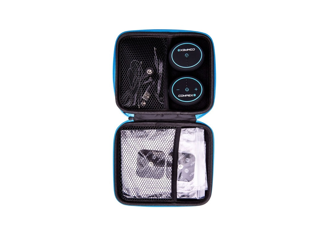 Compex Mini Wireless Electric Muscle Stimulator EMS with Tens 2 Pods ...