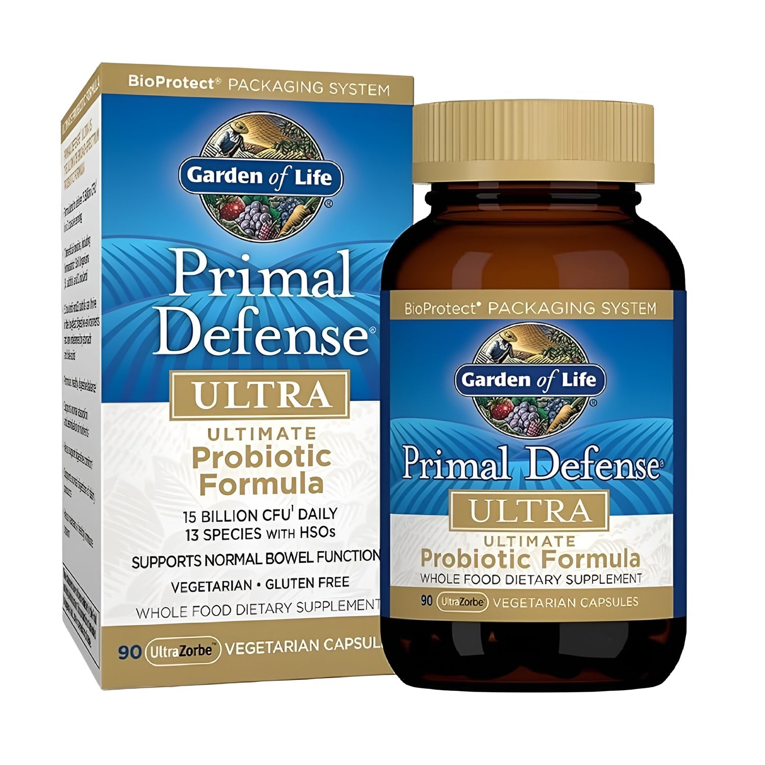 Garden of Life Primal Defense Ultra Ultimate Probiotic Formula 90 Caps ...