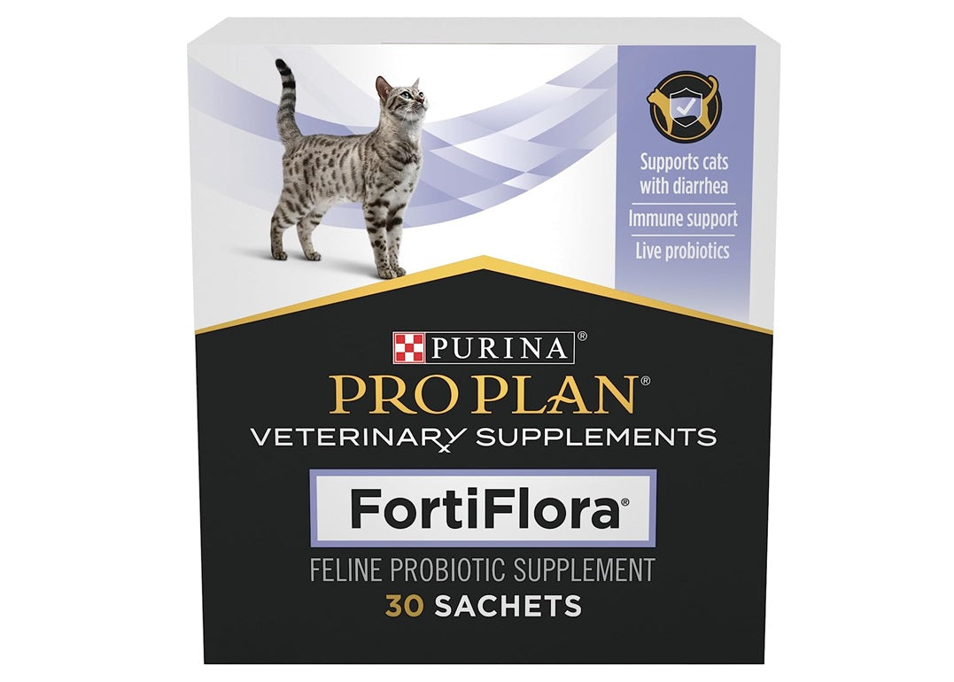 Purina Fortiflora Pro Plan Veterinary Cat Feline Probiotic Supplements ...