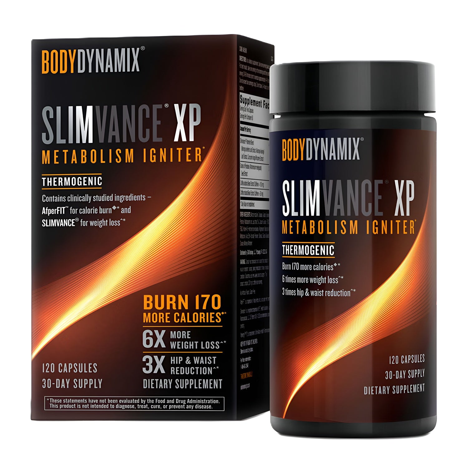 Slimvance XP Metabolism Igniter 120 Capsules | BodyDynamix Fat Burner ...